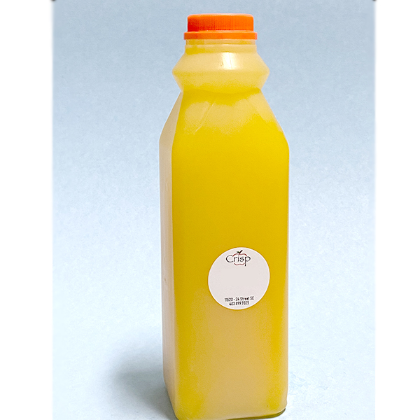 Fresh Pineapple Lemon Orange Juice Large Bottle - The Crisp Apple Calgary